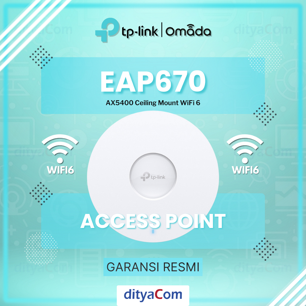 Jual TP-LINK EAP670 AX5400 CEILING MOUNT WI-FI 6 ACCESS POINT | Shopee ...