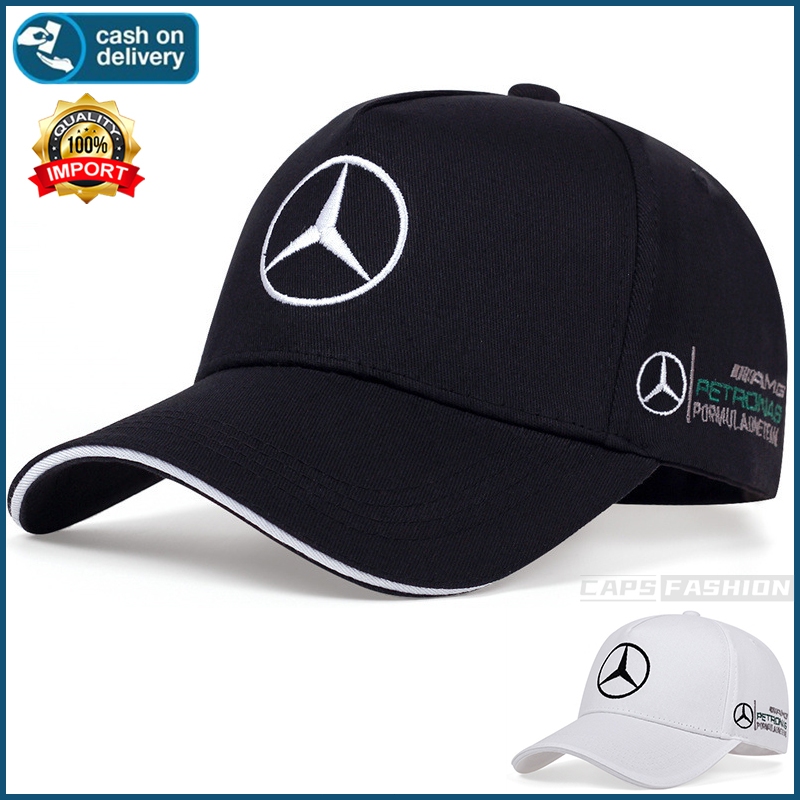 Jual Topi baseball original logo Mercedes-Benz topi mobil topi snapback ...