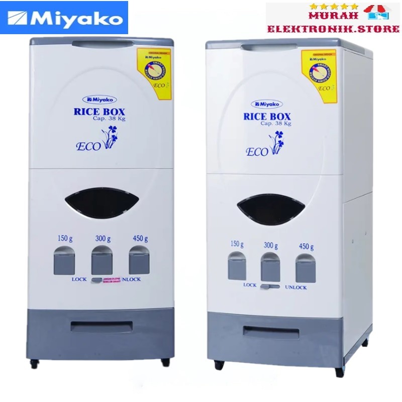 Jual Miyako TB-38 Rice Box Tempat Penampung Beras [38 kg] TB 38 / TB38 ...
