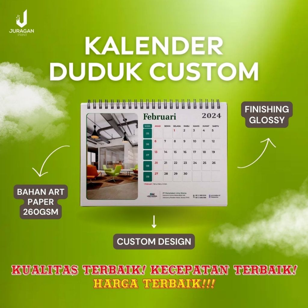 Jual KALENDER MEJA/DUDUK UKURAN STANDAR | Shopee Indonesia
