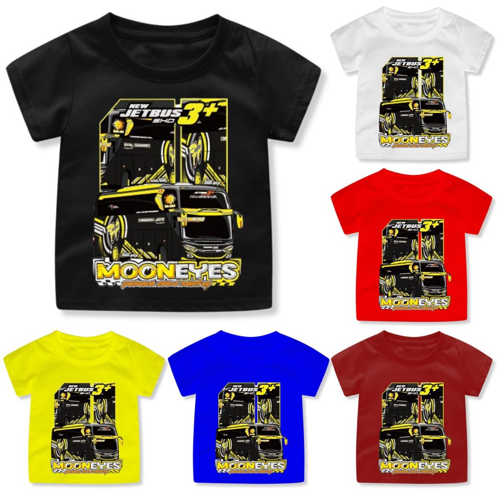 Jual BAJU / KAOS DISTRO ANAK LAKI LAKI BIS MOONEYES TUNGGAL JAYA / BUS TELOLET/ KAOS OBLONG ANAK ...