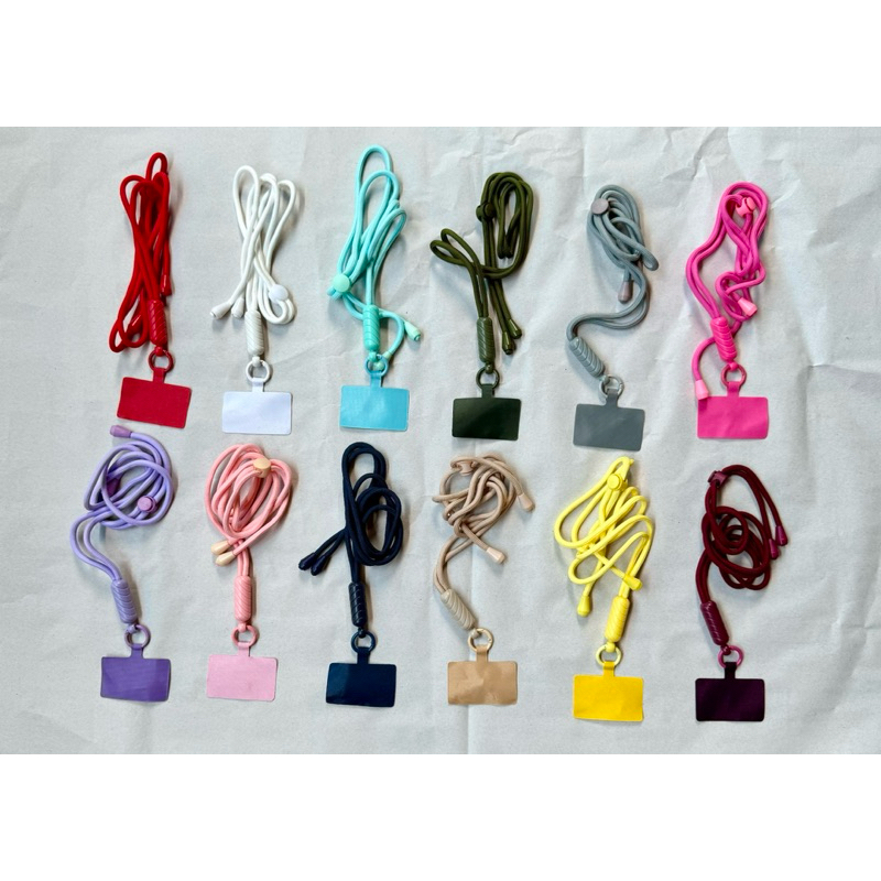 Jual TALI Panjang LANYARD Full Color Warna Handphone tali gantungan hp ...