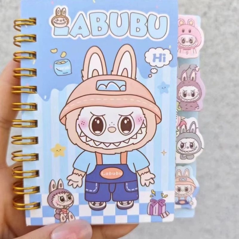 Jual Buku Daily Note LABUBU Buku Kecil Labubu Buku Tulis Labubu Alat ...