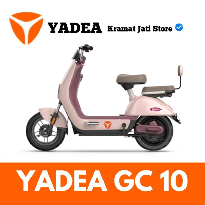 Jual Sepeda Listrik Yadea GC 10 / Water Resist / Garansi Resmi | Shopee ...