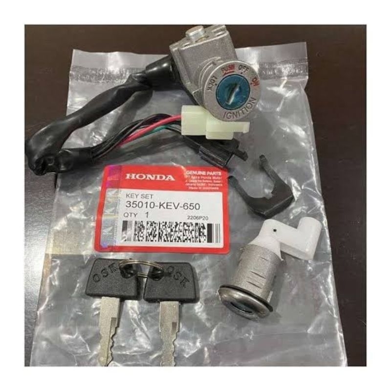 Jual KUNCI KONTAK SET HONDA SUPRA X 100/SUPRA FIT OEM FULL SET ASSY ...