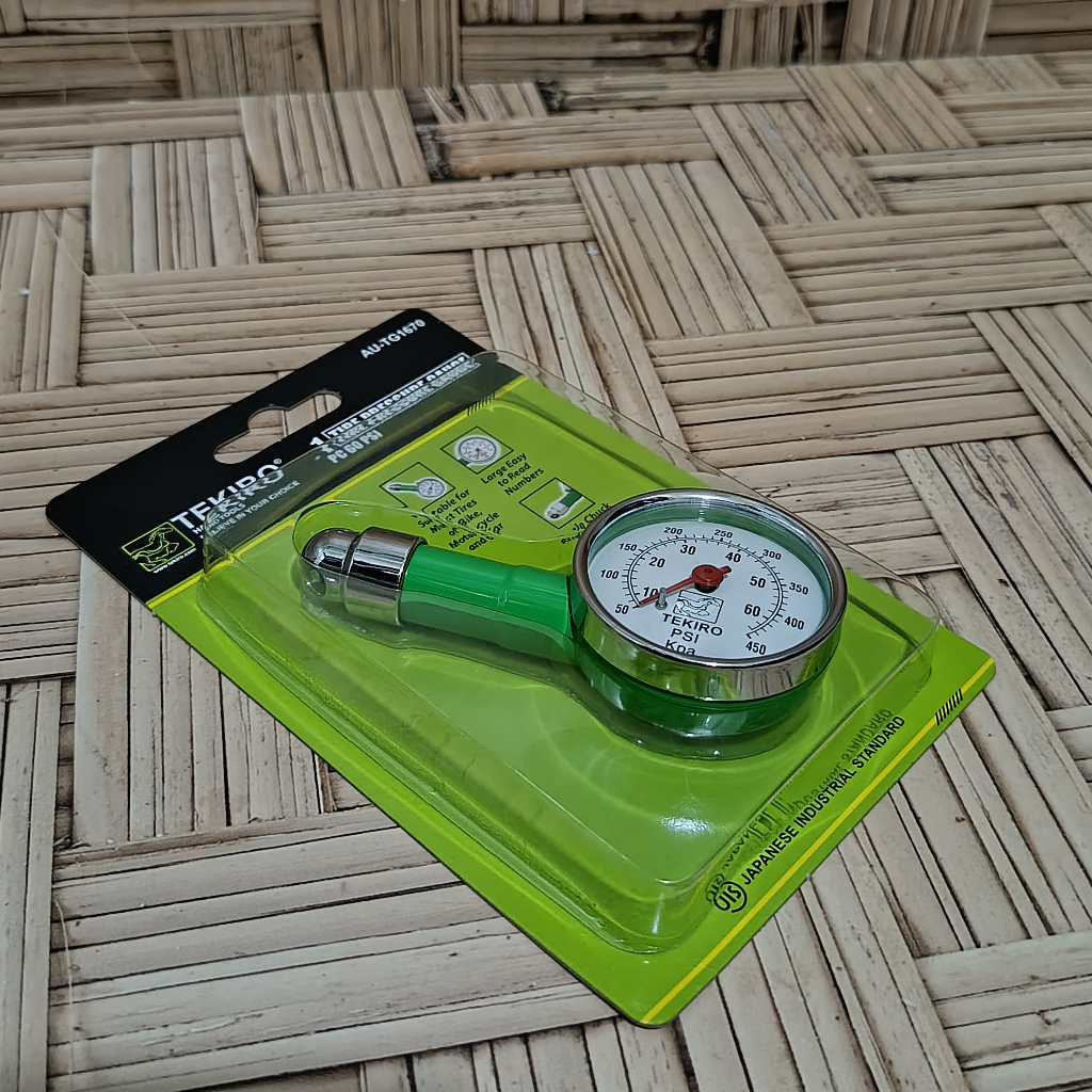 Jual TEKIRO Ukuran Tekanan Angin Bulat 60 Psi - Tekiro Pressure Gauge ...