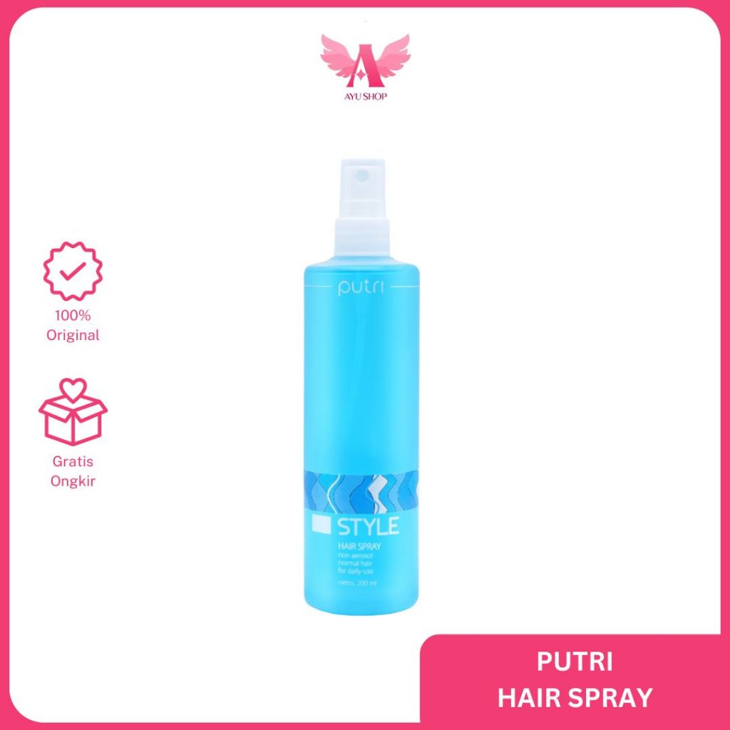 Jual Putri Hair Spray Non Aerosol Normal Hair for Daily Use 200ml ...