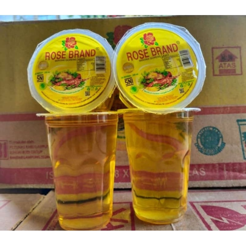 Jual Minyak Rose Brand Cup 220 ml 1 Dus 48 Pcs | Shopee Indonesia