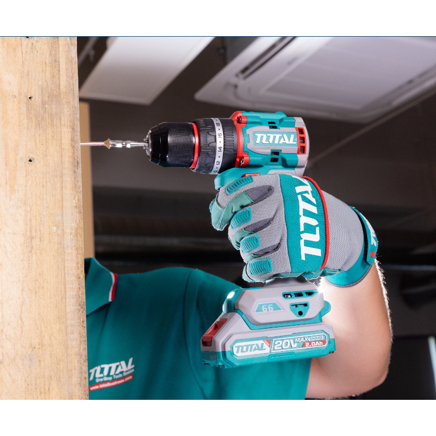 Jual TOTAL Compact Brushless Cordless Impact Drill TIDLI20668 - Bor ...