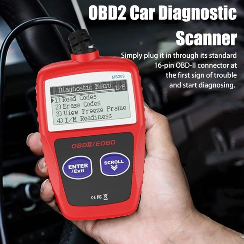 Jual Scanner Mobil OBD2 Alat Scan Pembaca Kode Diagnostik Mobil OBDII ...