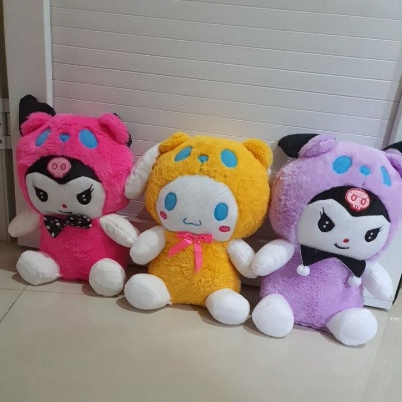 Jual boneka kuromi boneka cinnamoroll boneka melody | Shopee Indonesia