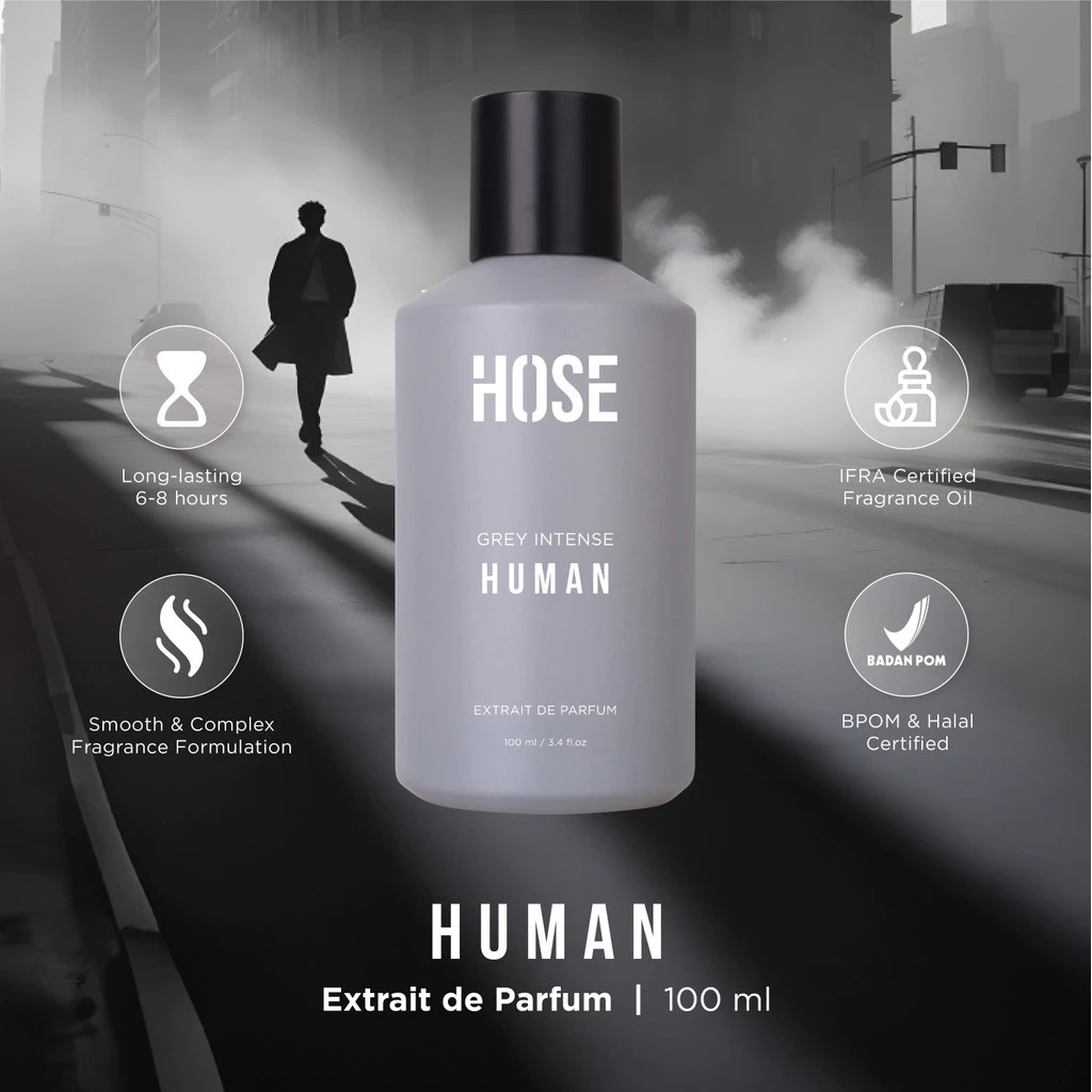 Jual HOSE EDP Grey Intense Human Extrait de Parfum 100 ml | Shopee ...