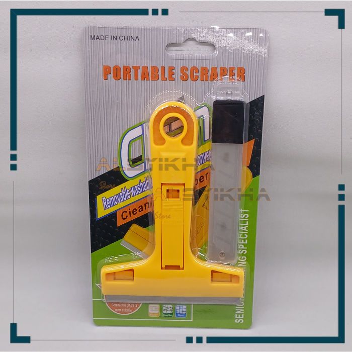 Jual Pisau Pembersih Kaca Ubin Keramik Lantai + Refill portable Scaper ...