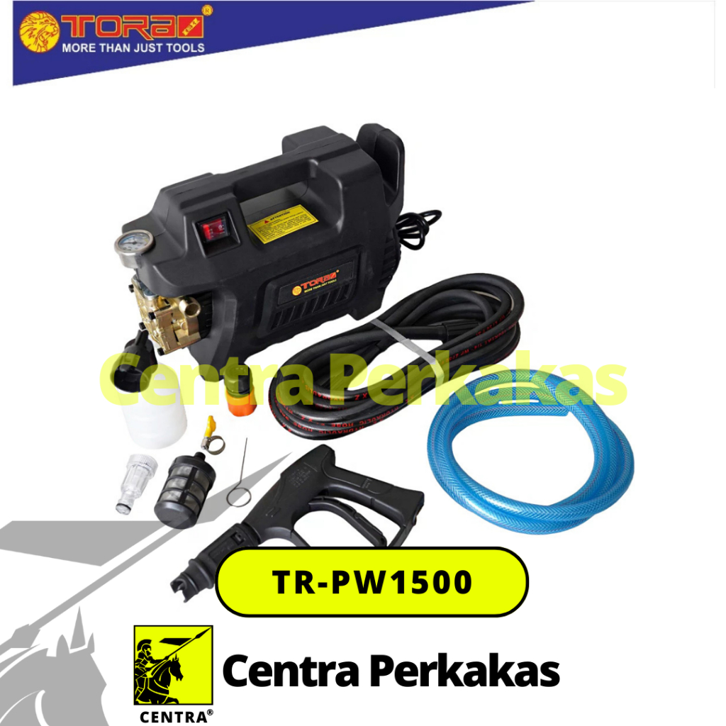 Jual TORA TR-PW1500 Mesin Jet Cleaner (high pressure washer) 150Bar ...