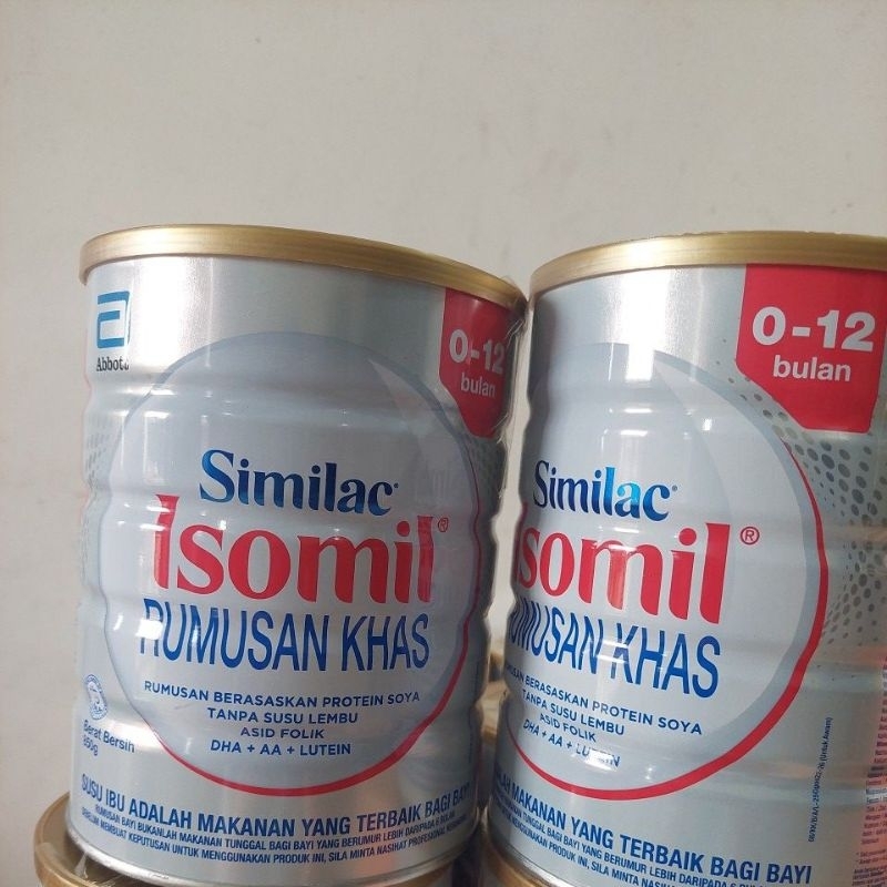 Jual susu similac isomil 0-12 bln 850g asli exp january 2026 | Shopee ...