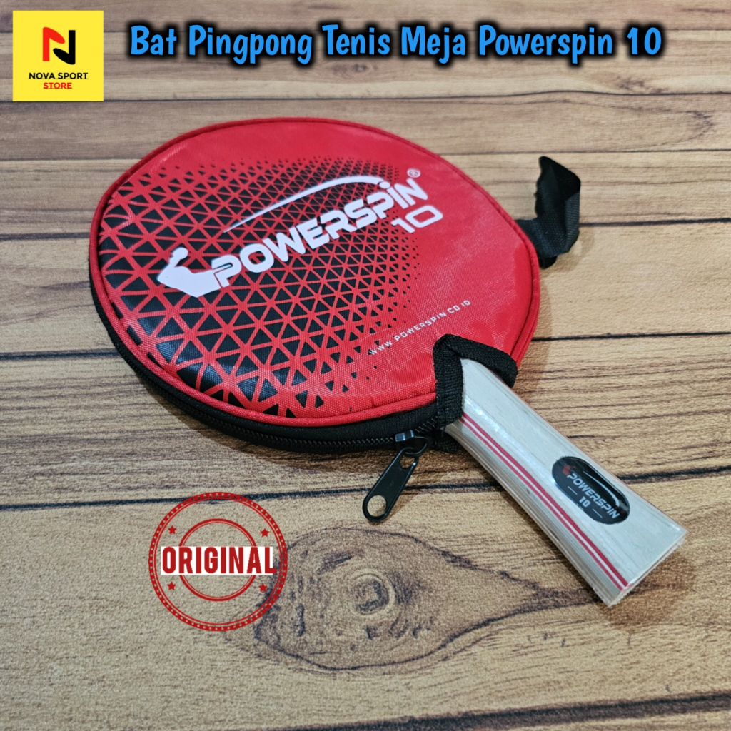 Jual Bat Tenis Meja Powerspin 10 | Shopee Indonesia