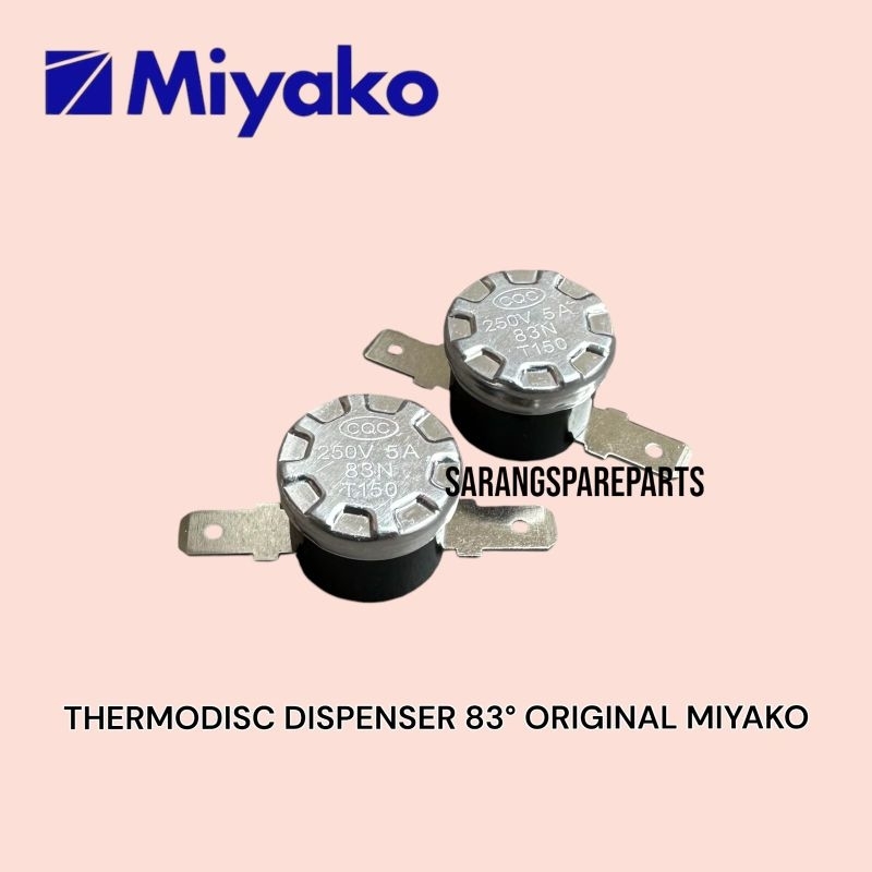 Jual THERMODISC DISPENSER MAGIC JAR 86 DERAJAT ORIGINAL MIYAKO / THERMODISC JENGKOLAN 81 DERAJAT ...