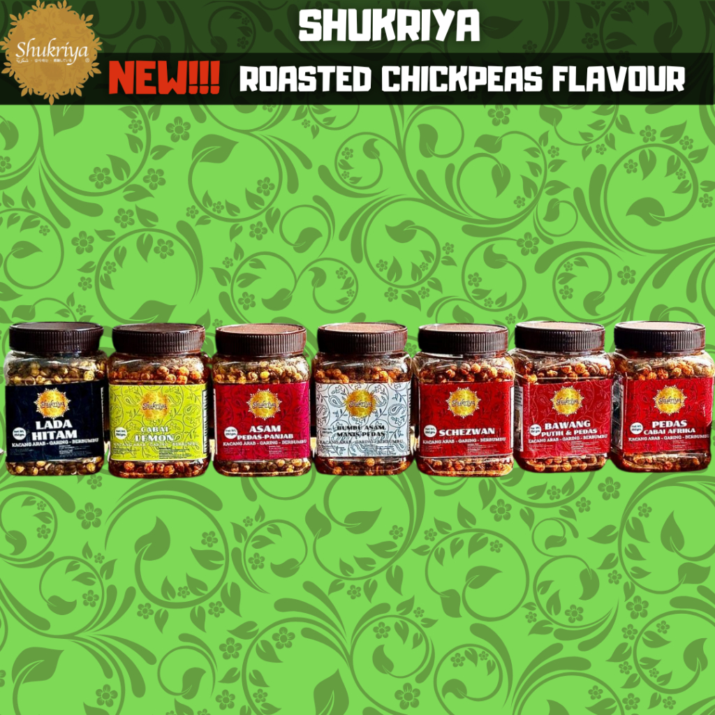 Jual Shukriya Kacang Arab Panggang Berbumbu (Flavour Roasted Chickpeas ...