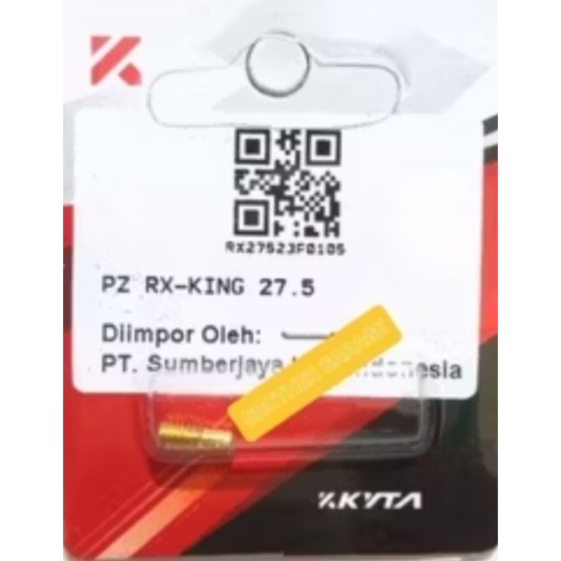 Jual PILOT JET KTC RX KING/MAIN JET LENGKAP UKURAN | Shopee Indonesia