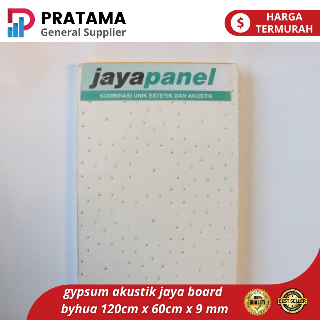 Jual Gyptile Jaya byhua 9mm 60 x 120 gypsum akustik jaya board texture ...