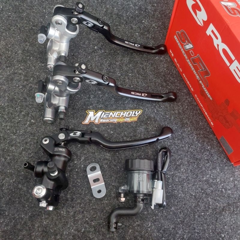 Jual Master rem rcb s1 facelift kanan 14mm Rcb forged master brake pump ...