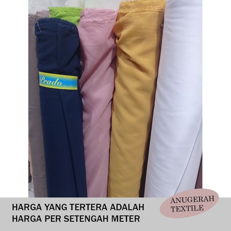 Jual KAIN SIFON HYCON / BELLA SQUARE (HARGA PER SETENGAH METER) | Shopee Indonesia