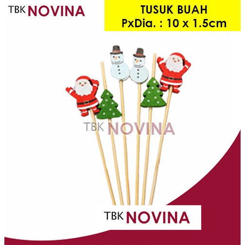 Jual Tusuk Buah Bento / Cocktail/ Tusuk Makanan / Tusuk Dessert Sekali ...