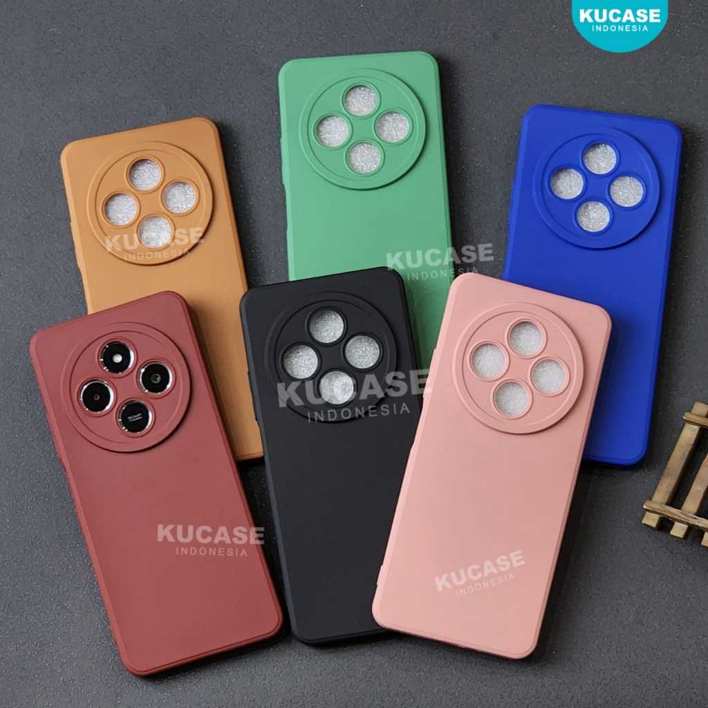 Jual Case Poco C75 Case Pro Kamera Warna softcase Macaron Poco C75 ...