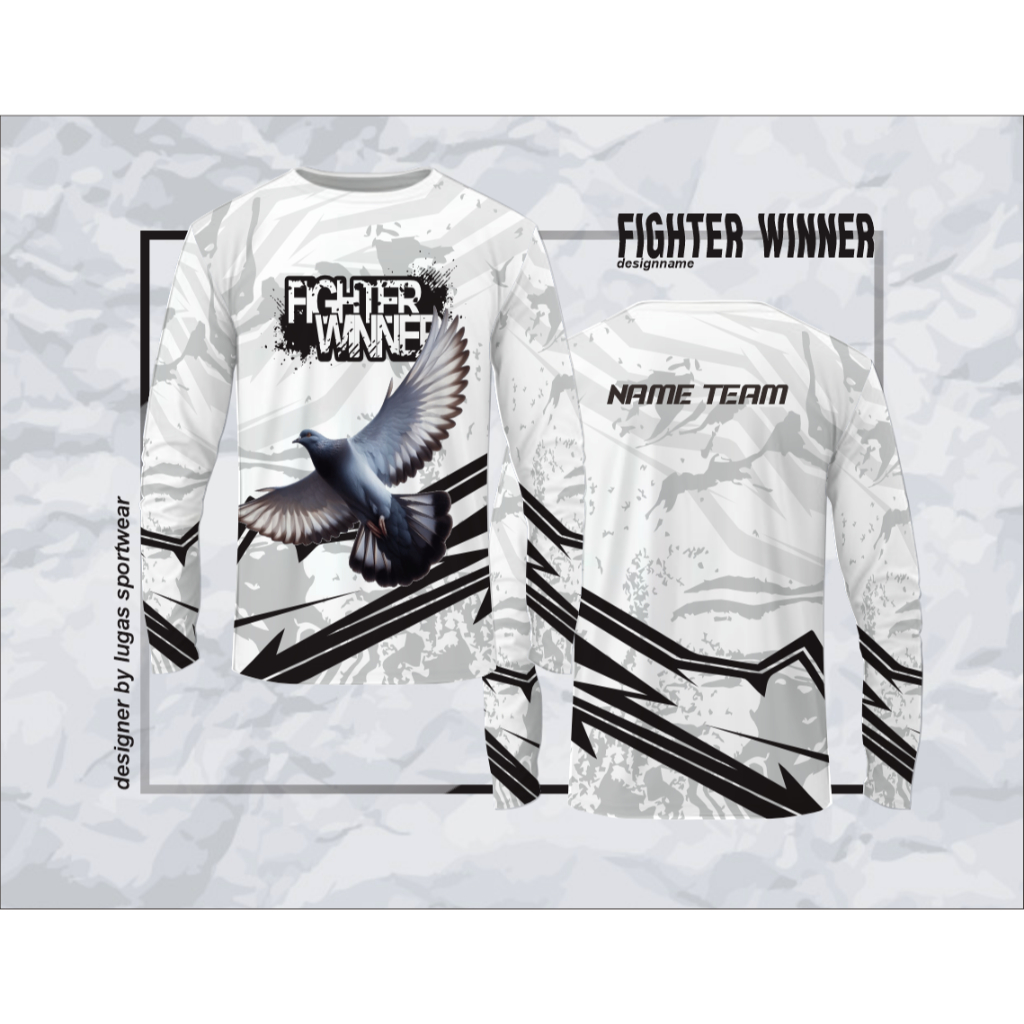 Jual Jersey Merpati Fighter Winner | Jersey Custom Full Printing ...