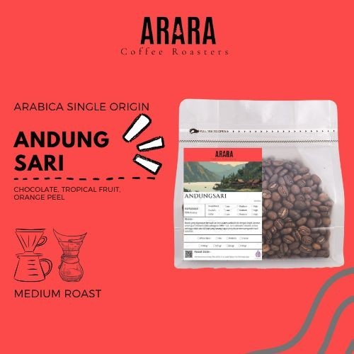 Jual Biji Kopi Arabika Andungsari Natural Roast Beans – Fresh Roast ...