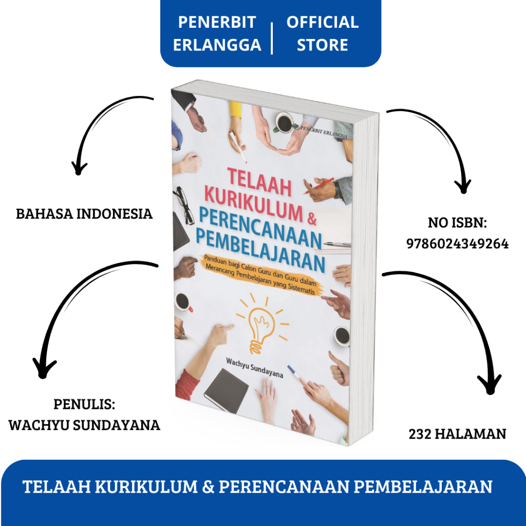 Jual [Erlangga Official) Telaah Kurikulum & Perencanaan Pembelajaran | Shopee Indonesia