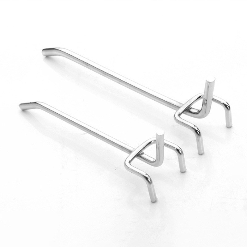 Jual 10/20pcs 10/15/20/25cm Hook Ram Gantungan Besi Untuk Display Barang Diameter: 5mm,Dapat ...