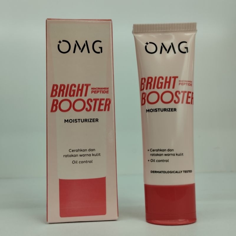 Jual OMG OH MY GLOW Bright Booster Moisturizer Cream 25gr | Shopee ...