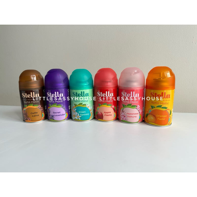 Jual STELLA REFILL MATIC 160ml - PENGHARUM RUANGAN OTOMATIS SPRAY ...