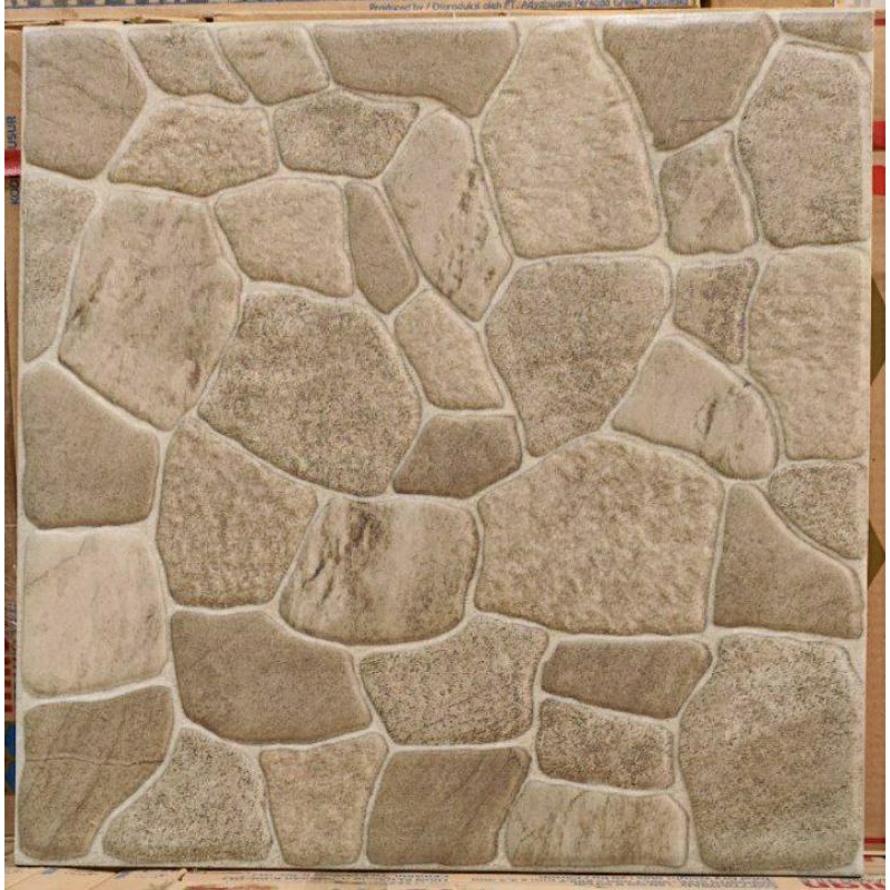 Jual KERAMIK LANTAI PIERRE NATURAL 50X50 KASAR KW 3 MILAN / TEKEL UBIN ...