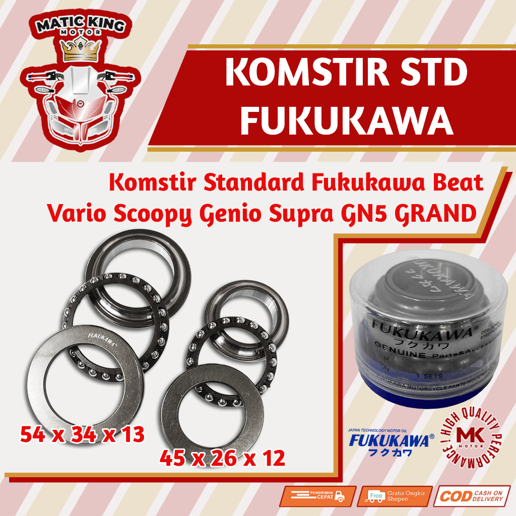 Jual Komstir comstir stang Honda Vario Beat scoopy spacy PCX Supra x ...