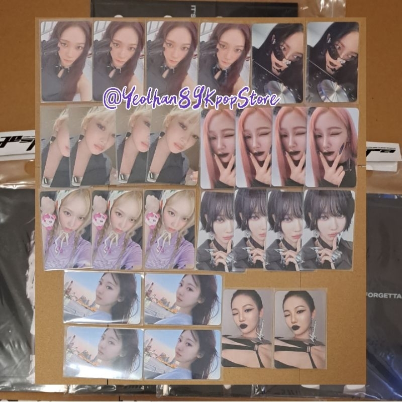 Jual [READYSTOCK] AESPA Photocard Official from Album WHIPLASH Beat ver. + POB Apple Music ...