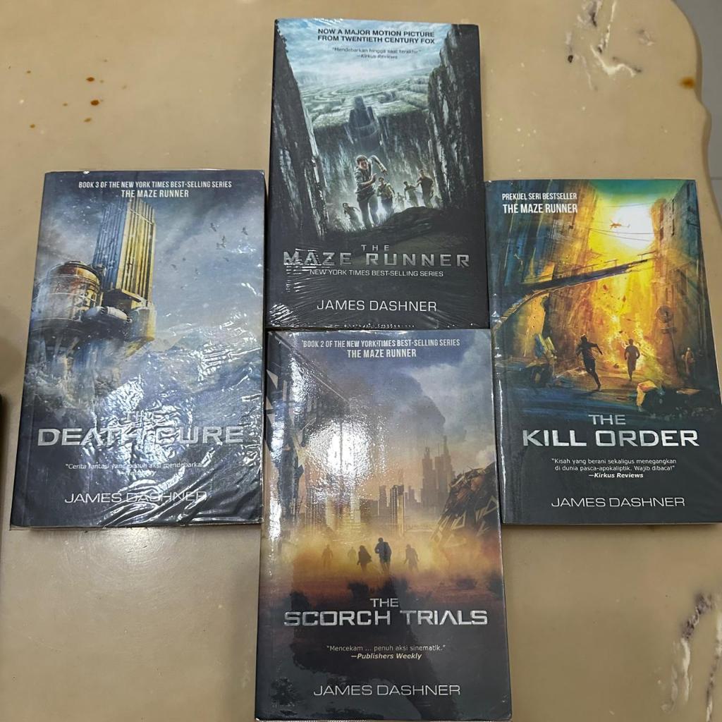 Jual Series The Maze Runner by James Dashner | Shopee Indonesia
