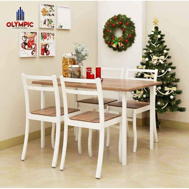 Jual Meja Makan 4 Kursi DTM Simpson | Shopee Indonesia