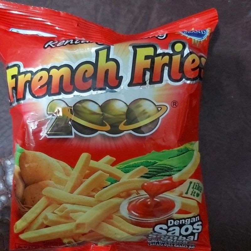 Jual Siantar Top Kentang Goreng French Fries 2000 Dengan Saos Sambal ...