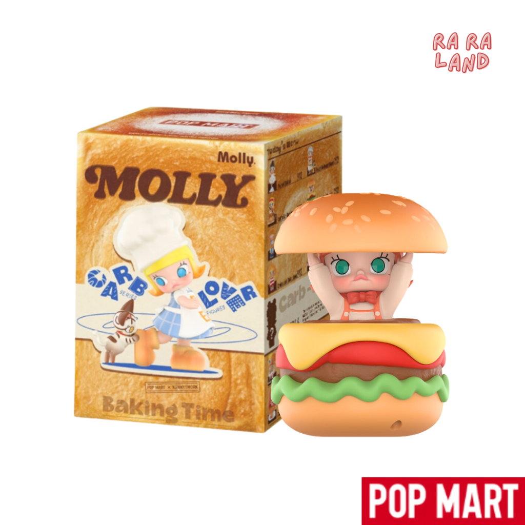 Jual (READY) Pop Mart Molly Carb Lover Series Figures Pick a Boo Burger ...