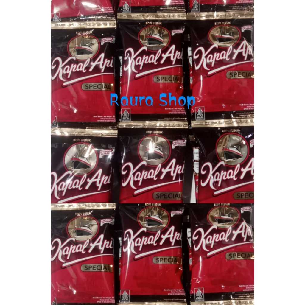 Jual Kopi Kapal Api Special Mini tanpa gula 10 sachet x 6 gr [HARGA 1 RENTENG] kopi mini / kapal ...