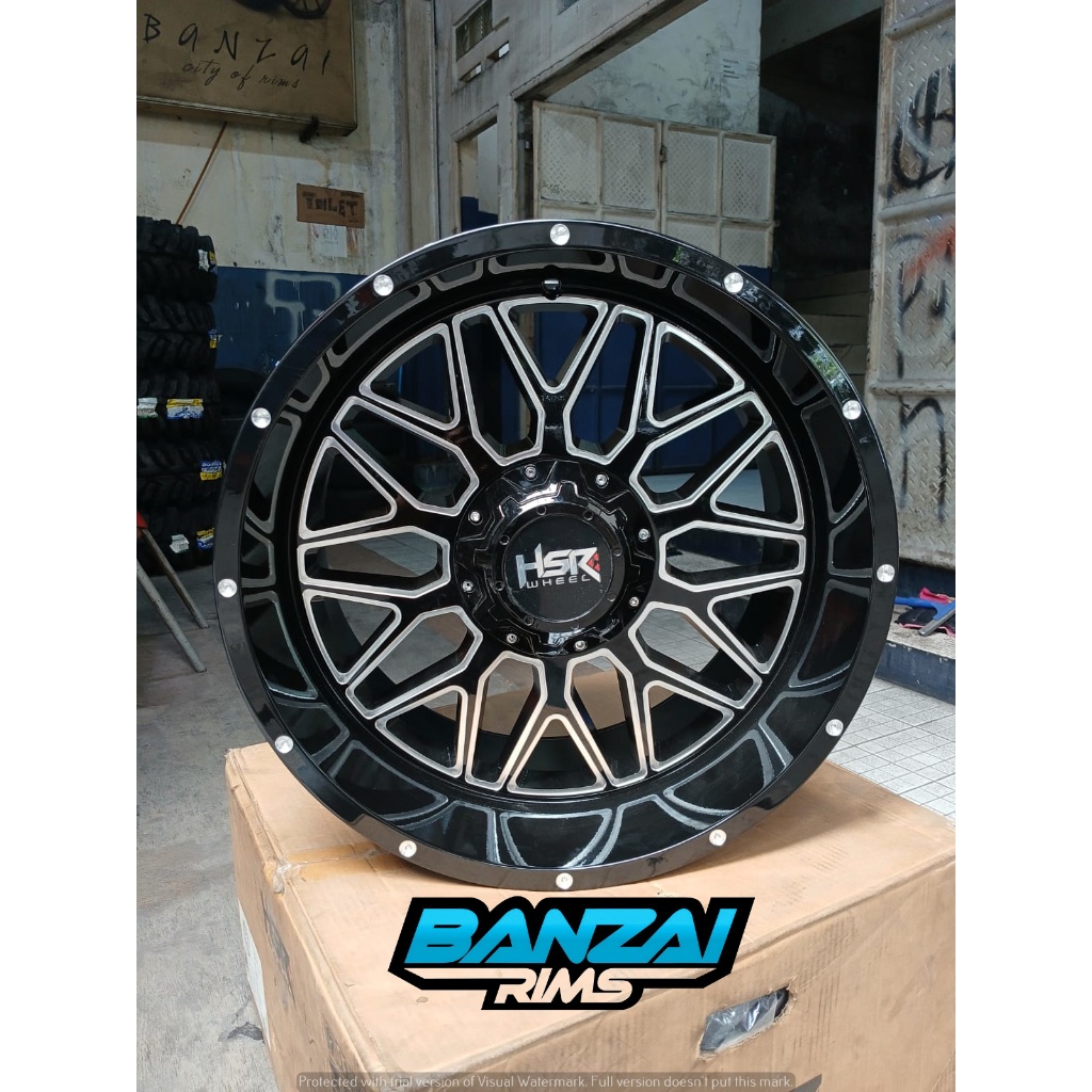 Jual VELG MOBIL FORD RANGER TRITON RING 20 PELEK RACING MODEL OFFROAD ...