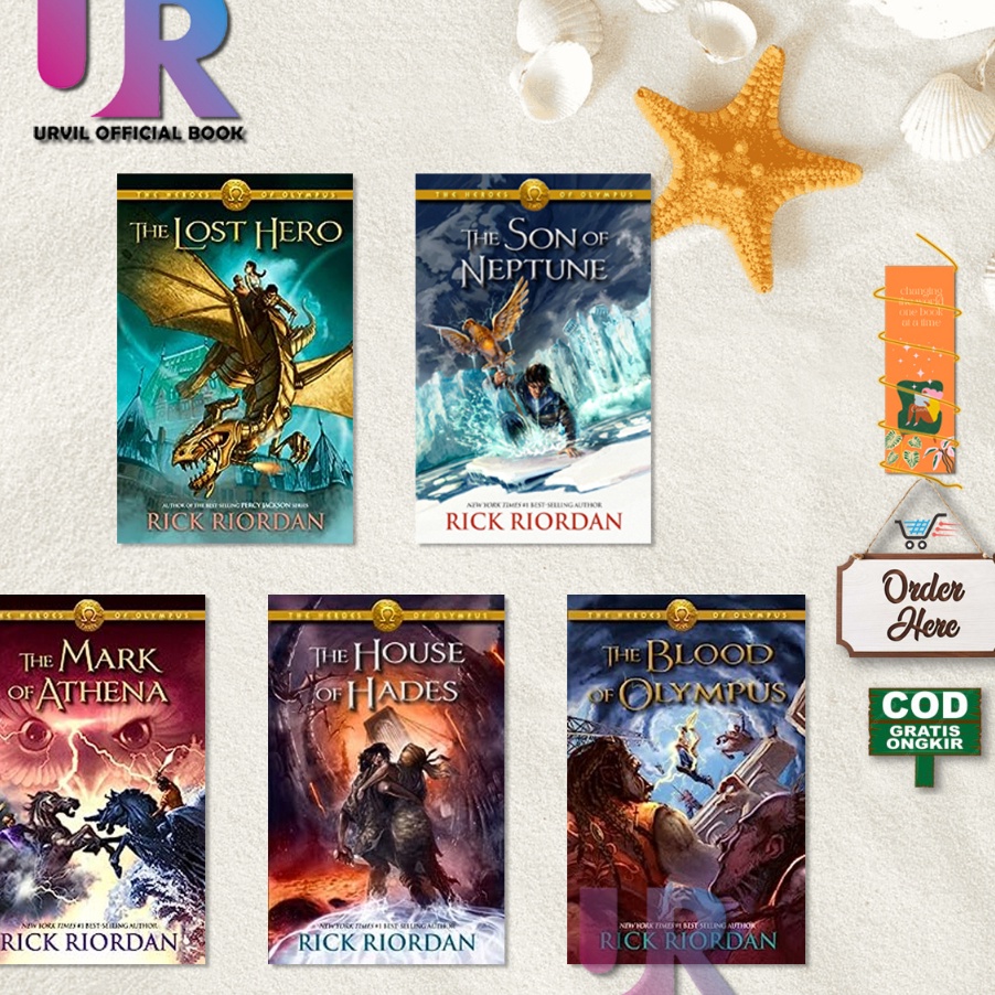 Jual Hematku Indonesia Novel The Heroes Olympus Rick Rion Lost Hero Son ...