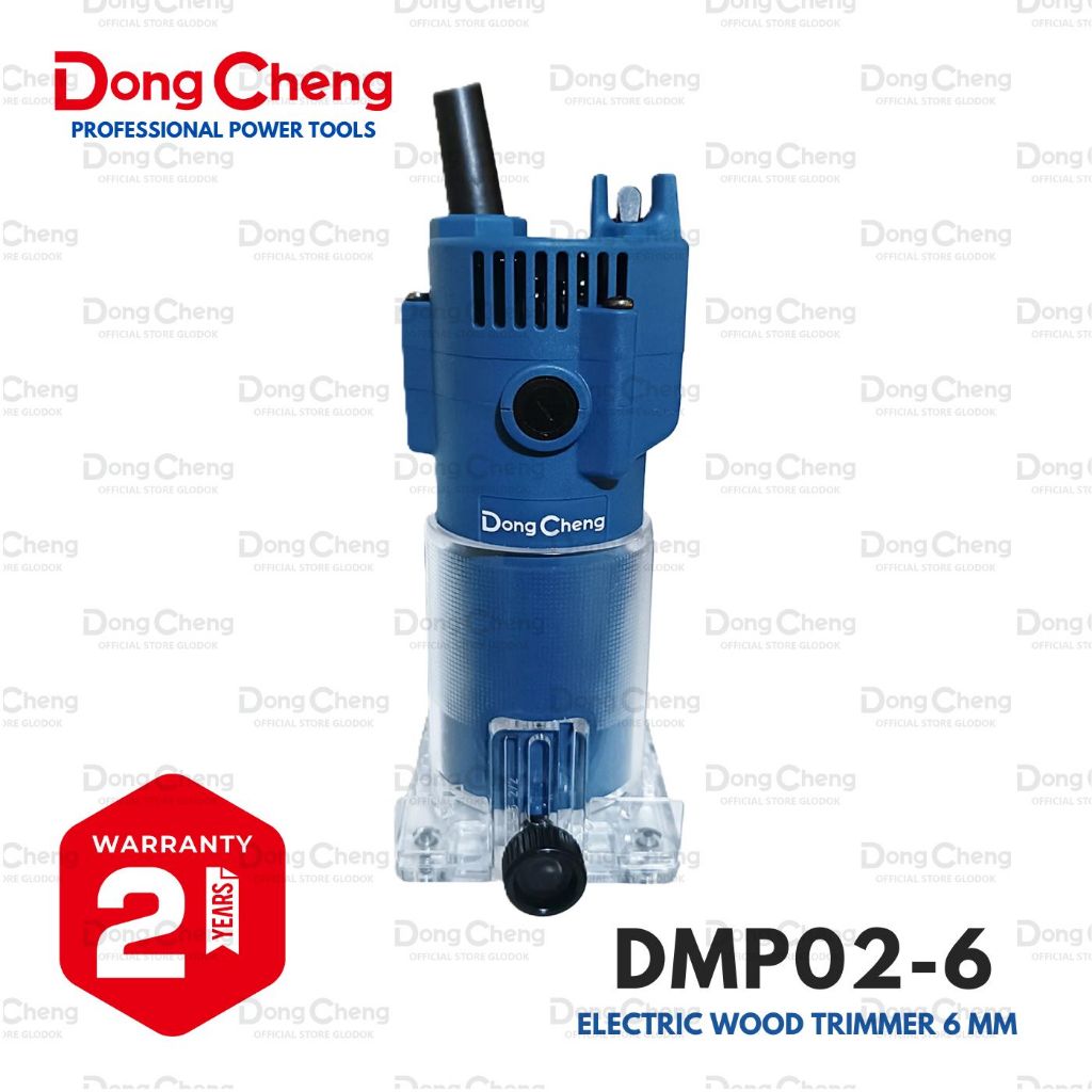 Jual Dongcheng DMP 02-6 Mesin Profil Kayu Trimmer 6 mm Alat Ruter ...
