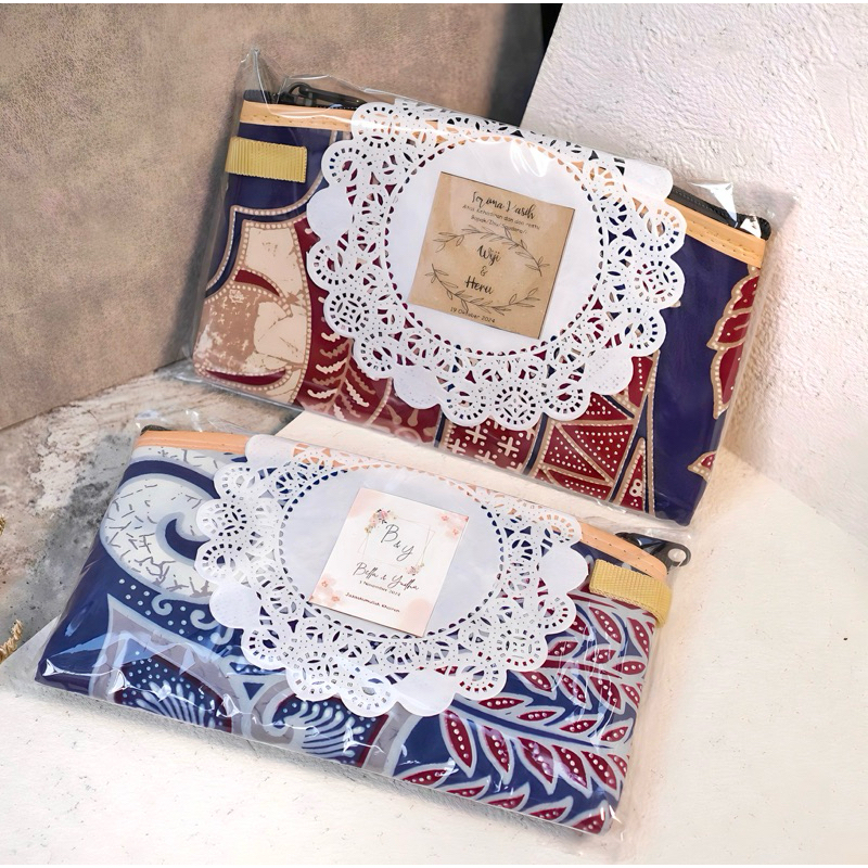 Jual PAKET 50PCS! SOUVENIR PERNIKAHAN DOMPET POUCH BATIK KHAS JOGJA | Shopee Indonesia