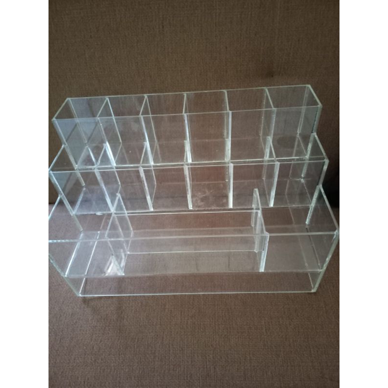 Jual Kotak ACRYLIC BOX ORGANIZER PULPEN AKRILIK RAK PENSIL ACRYLIC RAK ...