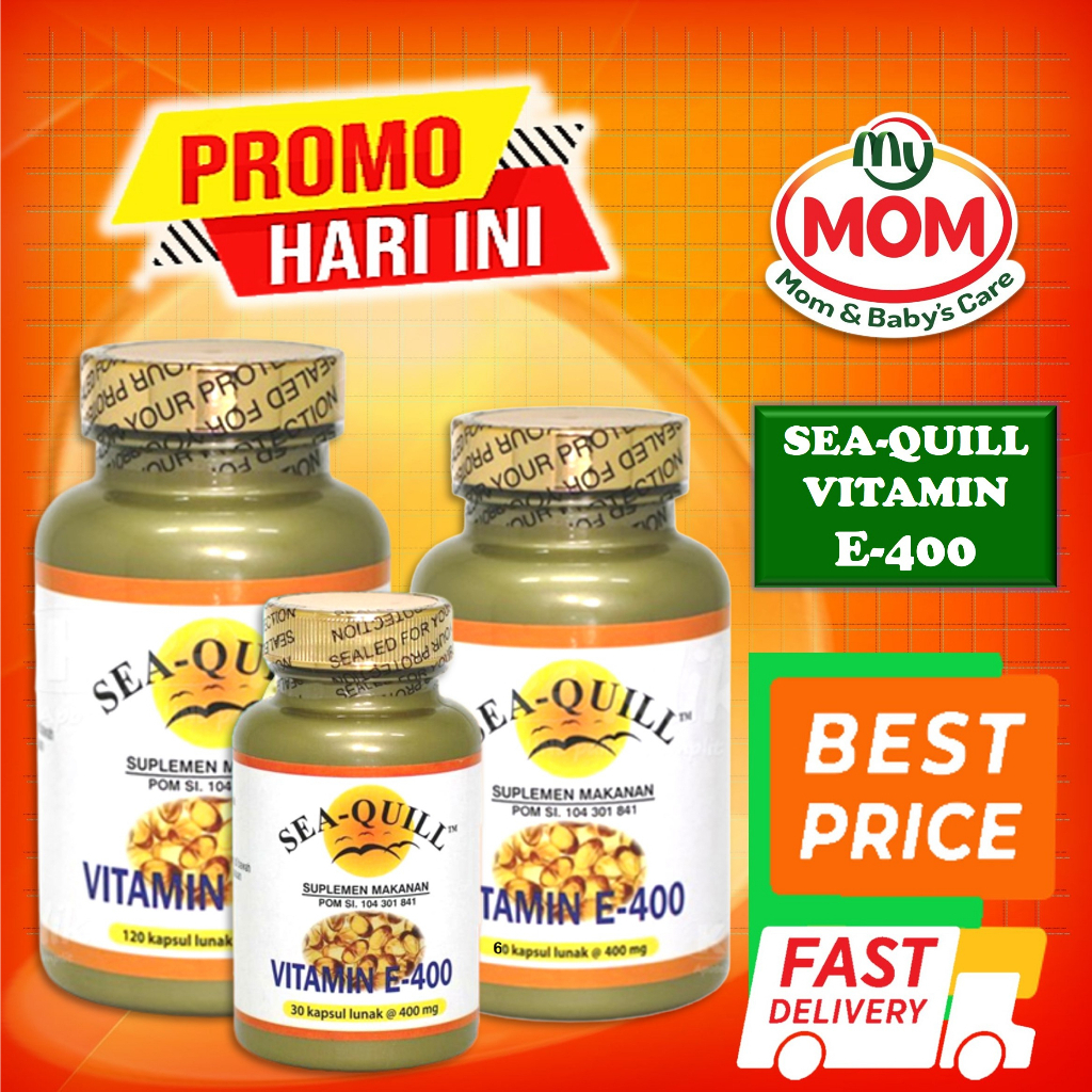 Jual Sea-Quill Vitamin E 400 Iu Isi Series - Sea Quill - Seaquill ...