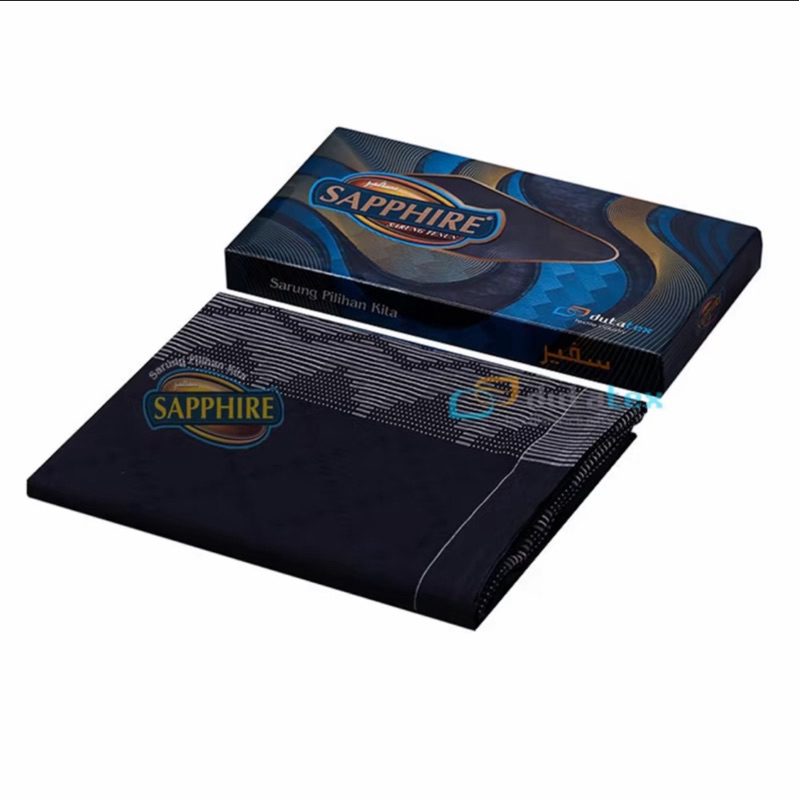 Jual Sarung Tenun Sapphire Premium Polos Hitam -Sarung Santri | Shopee ...