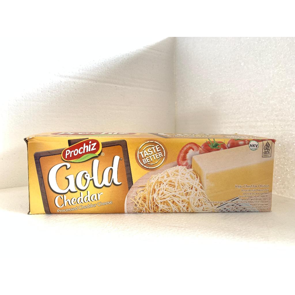 Jual PROCHIZ GOLD CHEEDAR 2kg | Shopee Indonesia